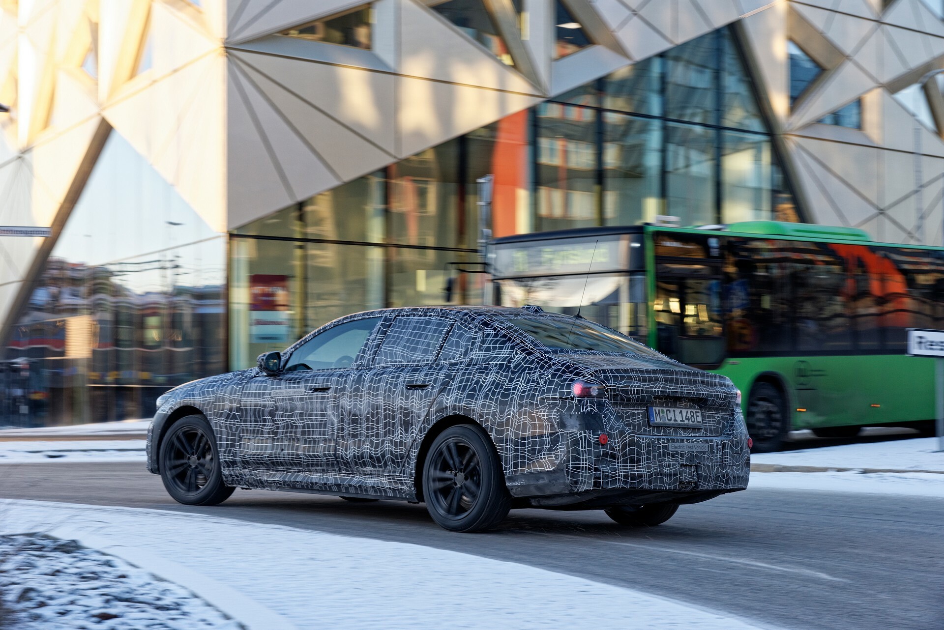 BMW i5: See Photos And Video Of The New Electric Sedan Tackle Brutal ...
