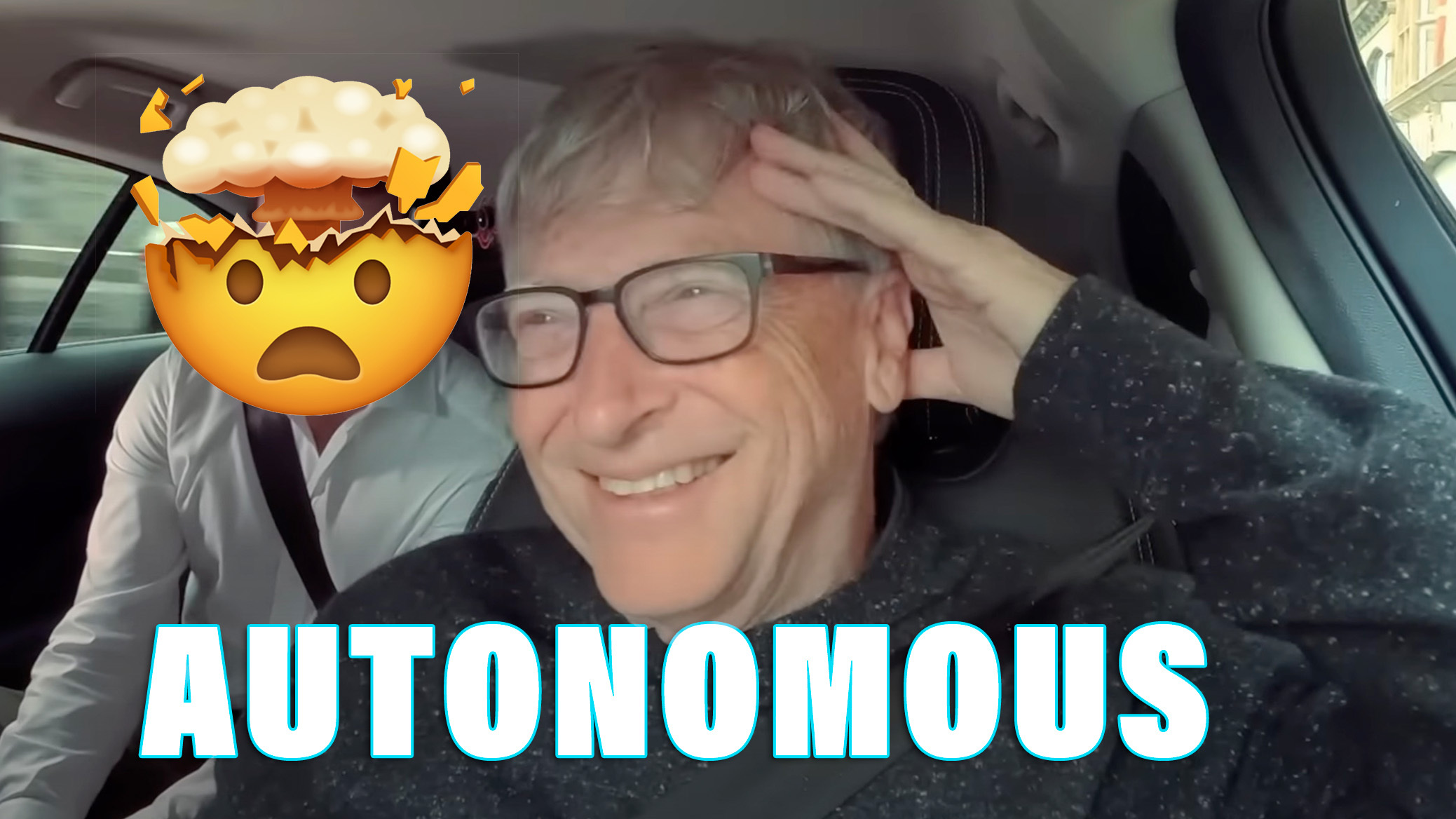 Bill Gates Is Blown Away After Watching An Autonomous Car Tackle London ...