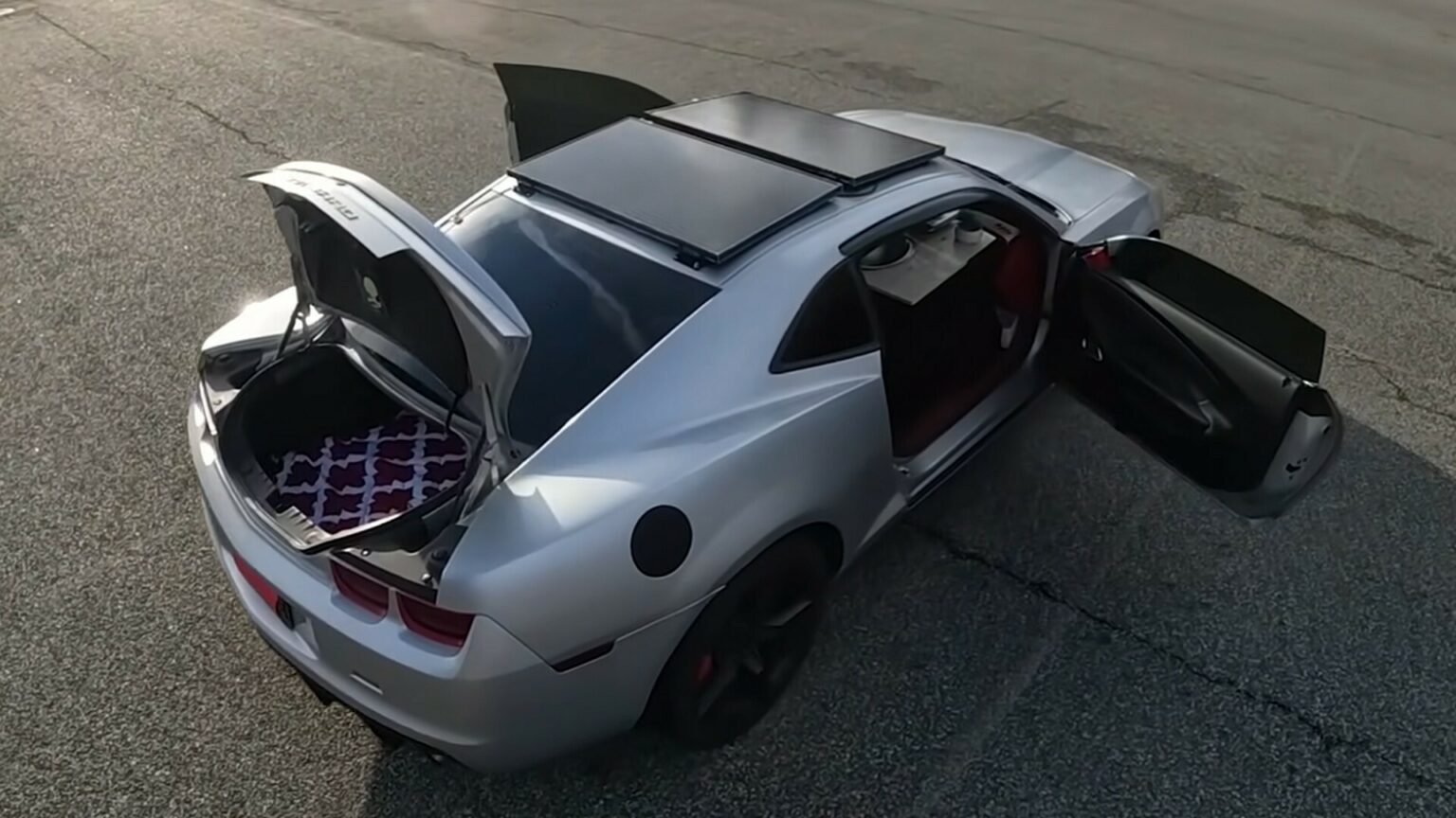 Who Needs An RV When You Can Build A Solar-Powered Camper Inside A ...