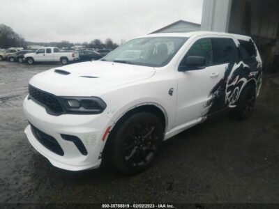 Is This Salvage 2021 Dodge Durango SRT Hellcat Worth Saving Or A Hard ...