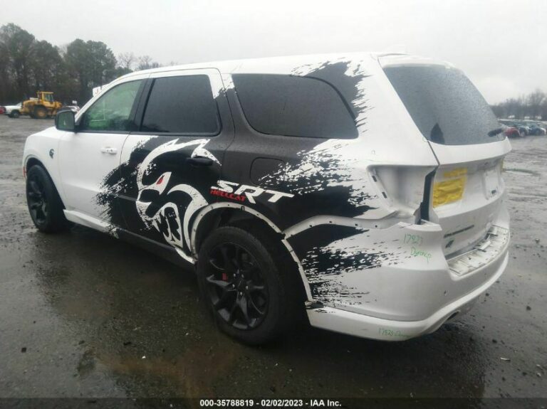 Is This Salvage 2021 Dodge Durango SRT Hellcat Worth Saving Or A Hard ...