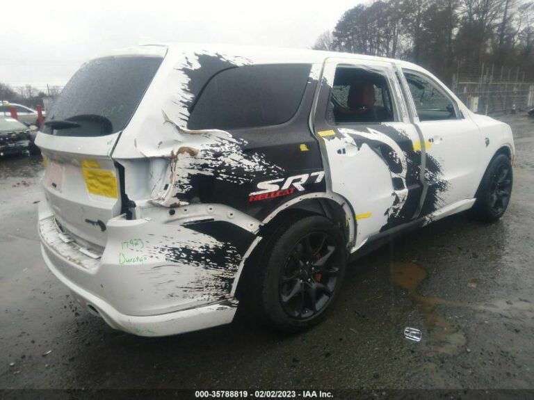 Is This Salvage 2021 Dodge Durango SRT Hellcat Worth Saving Or A Hard ...