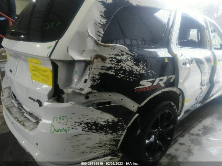 Is This Salvage 2021 Dodge Durango SRT Hellcat Worth Saving Or A Hard ...