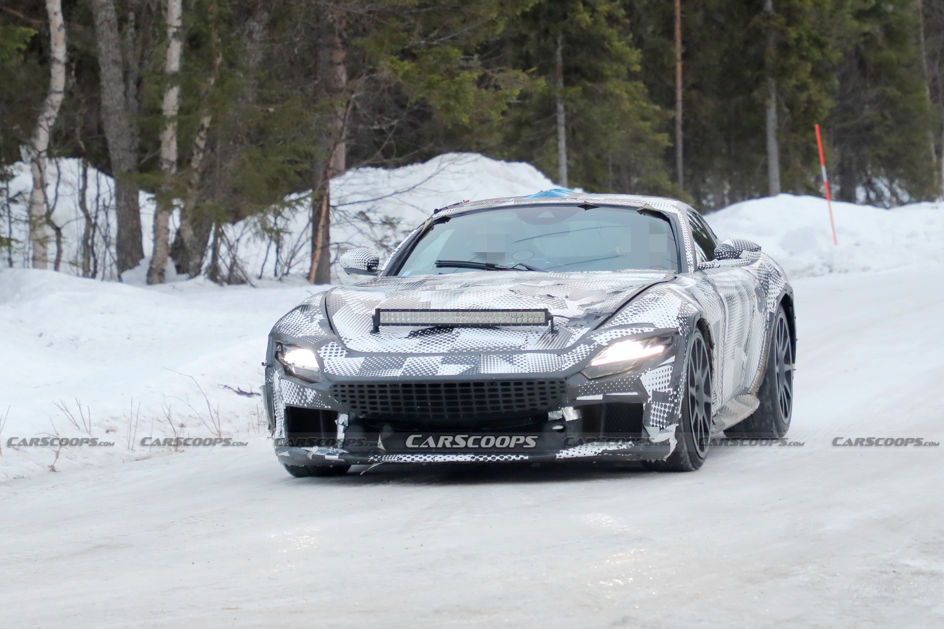 Ferrari 812’s Successor Spotted During Testing Doing Its Best ...