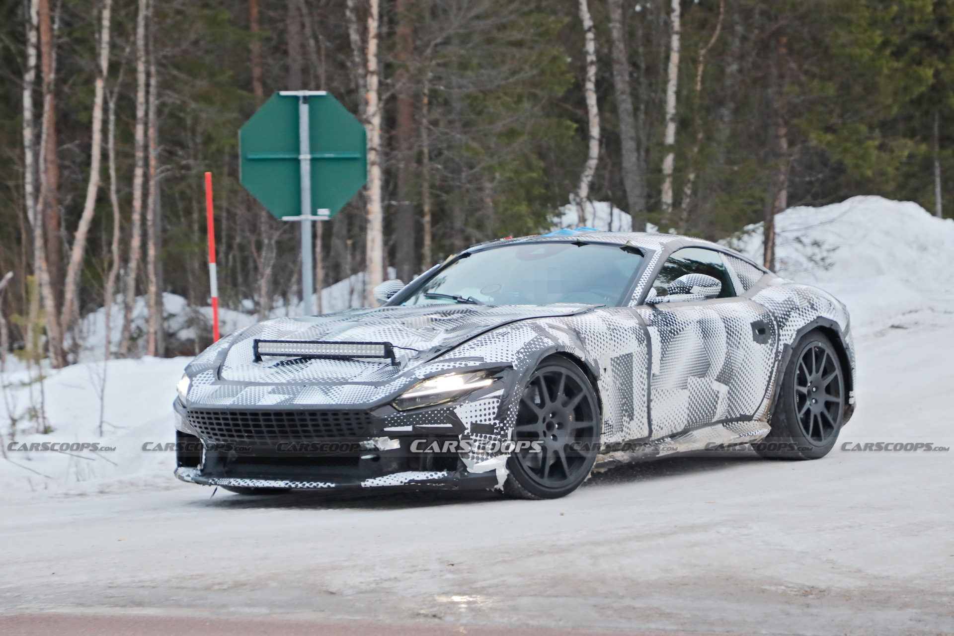 Ferrari 812’s Successor Spotted During Testing Doing Its Best ...