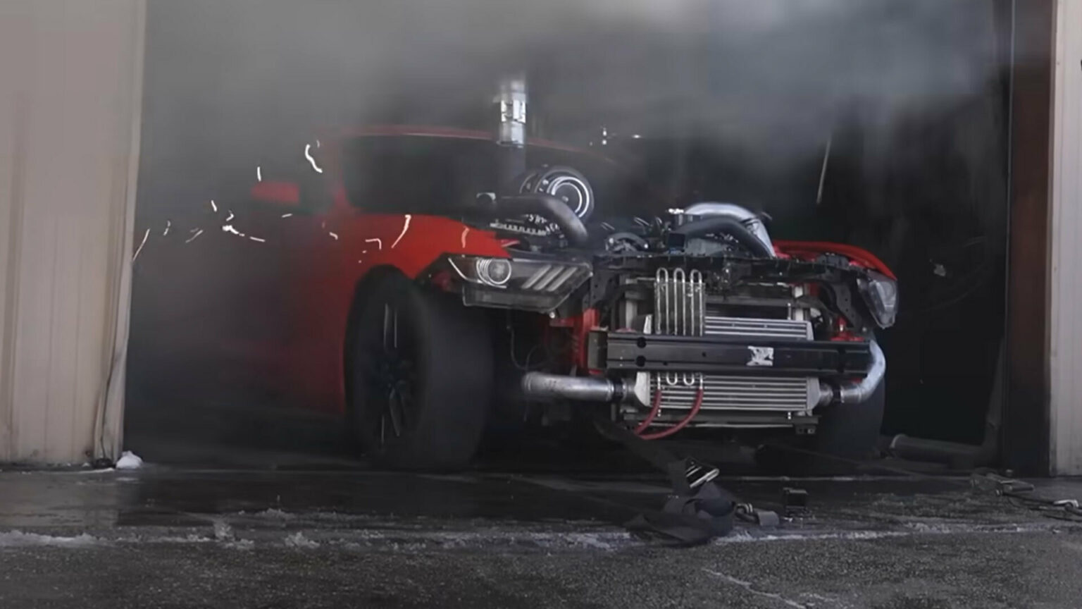 Diesel Power: Ford Mustang With A 1,500 HP Cummins Engine Is A Real ...