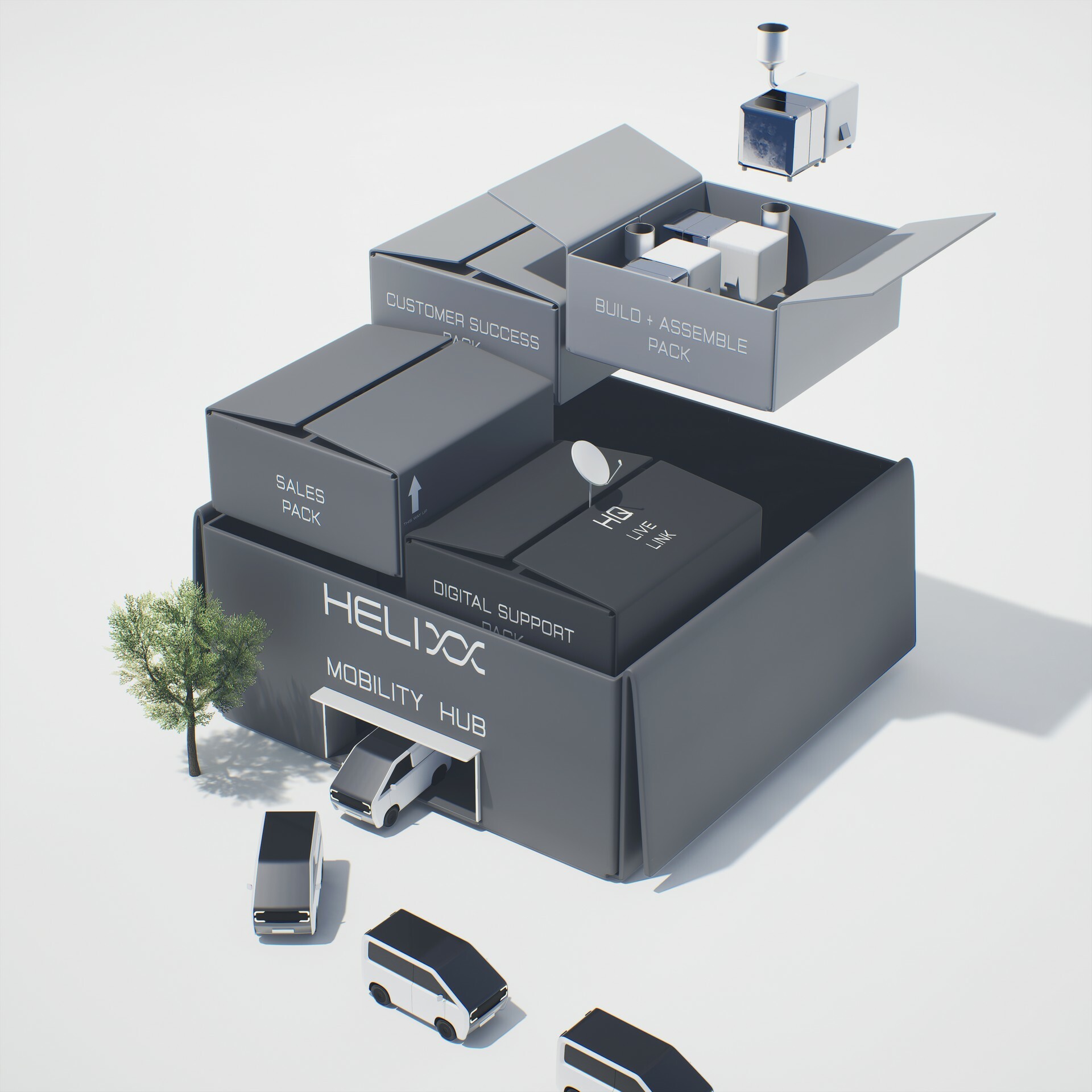 Helixx Envisions A Family Of Affordable EVs You Could Subscribe To For ...