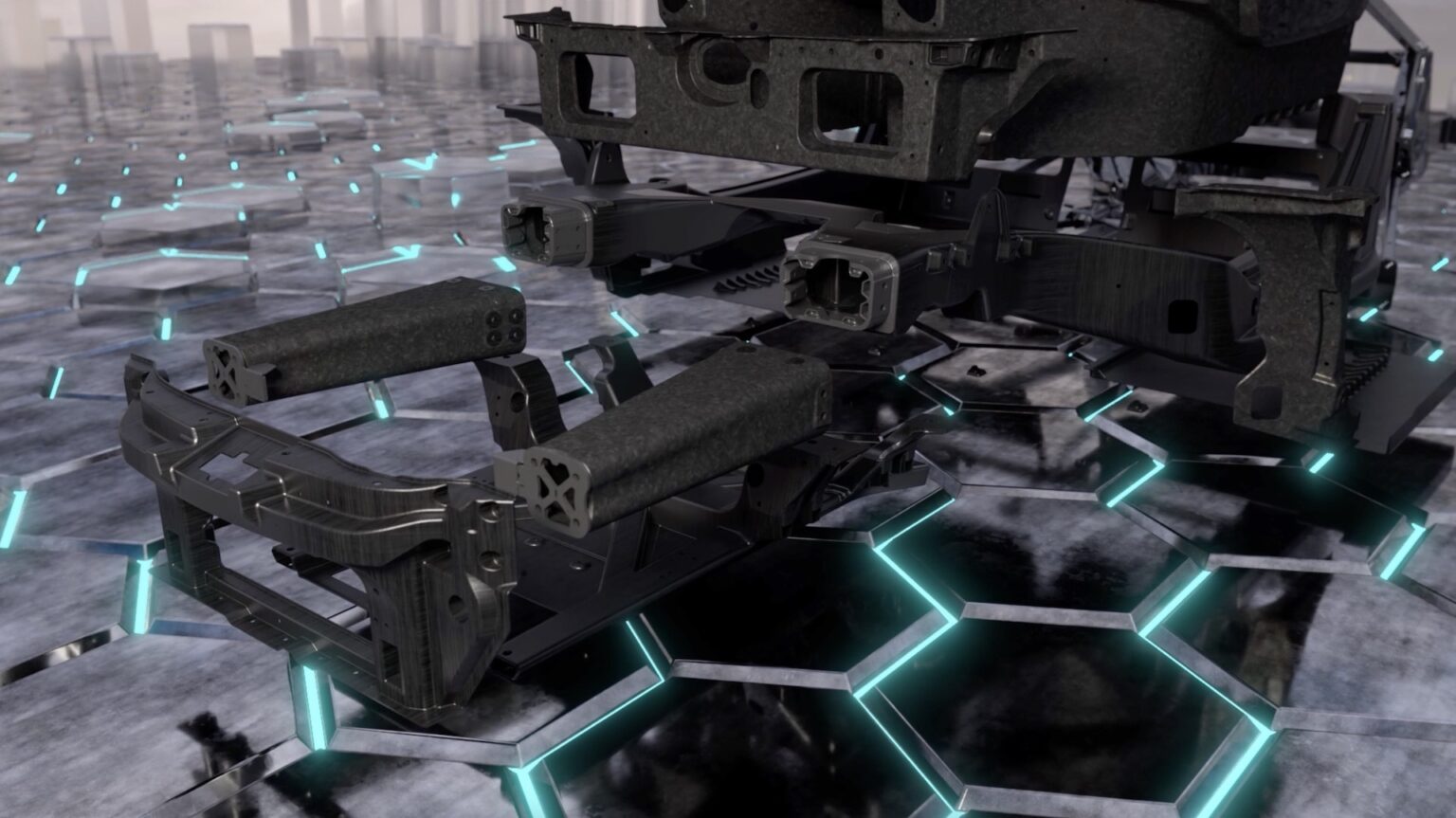 Lamborghini Shows Off Aventador Replacement’s Carbon Chassis Tech ...