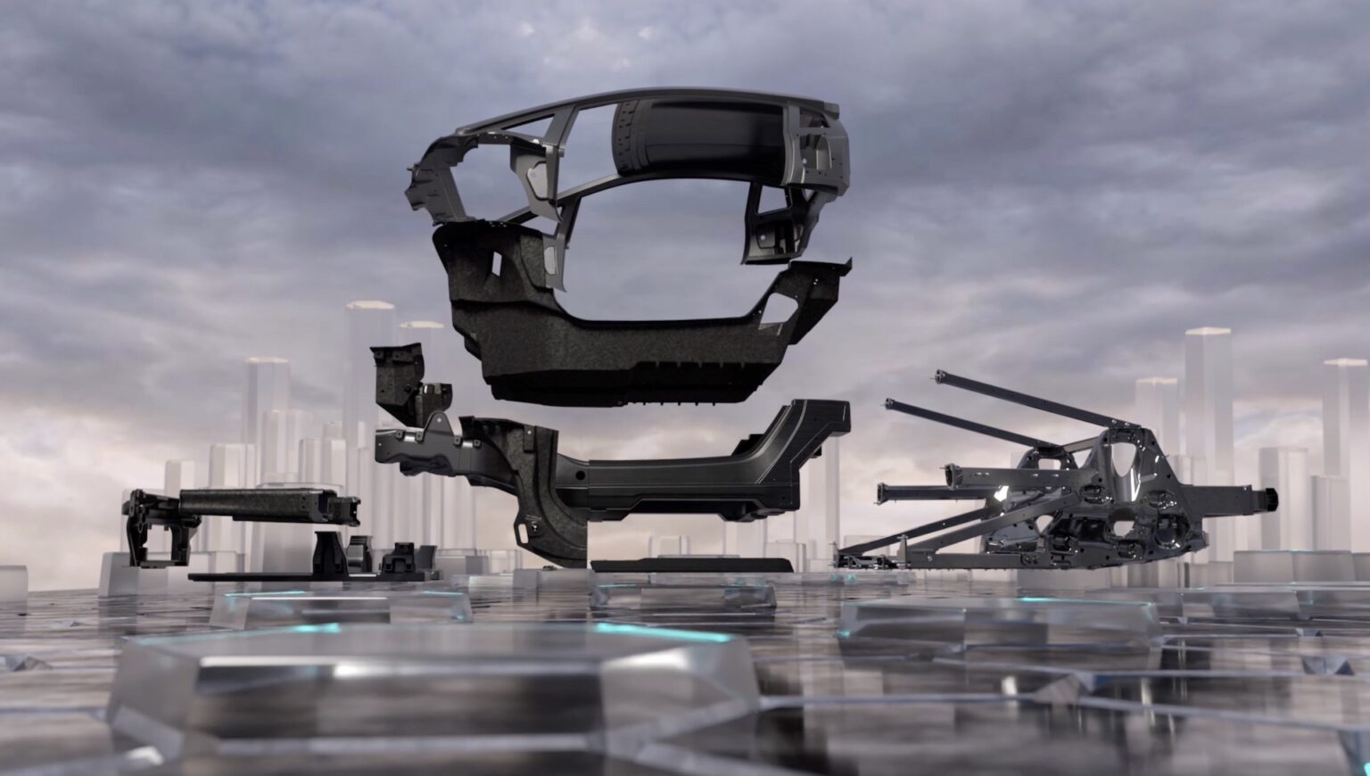 Lamborghini Shows Off Aventador Replacement’s Carbon Chassis Tech ...