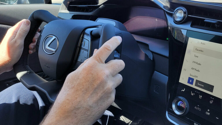 Review: The Lexus RZ’s Yoke And Steer By Wire System Are Solutions ...