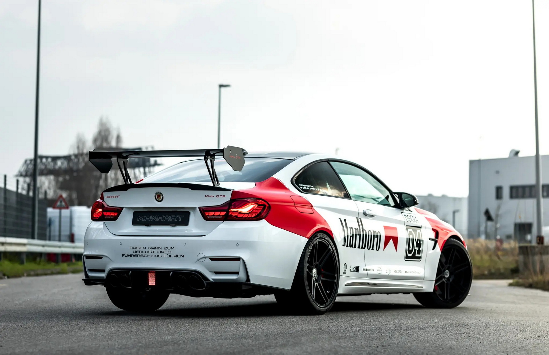 Manhart’s BMW M4 DTM Champion Edition Gets Marlboro Livery And Boost To ...