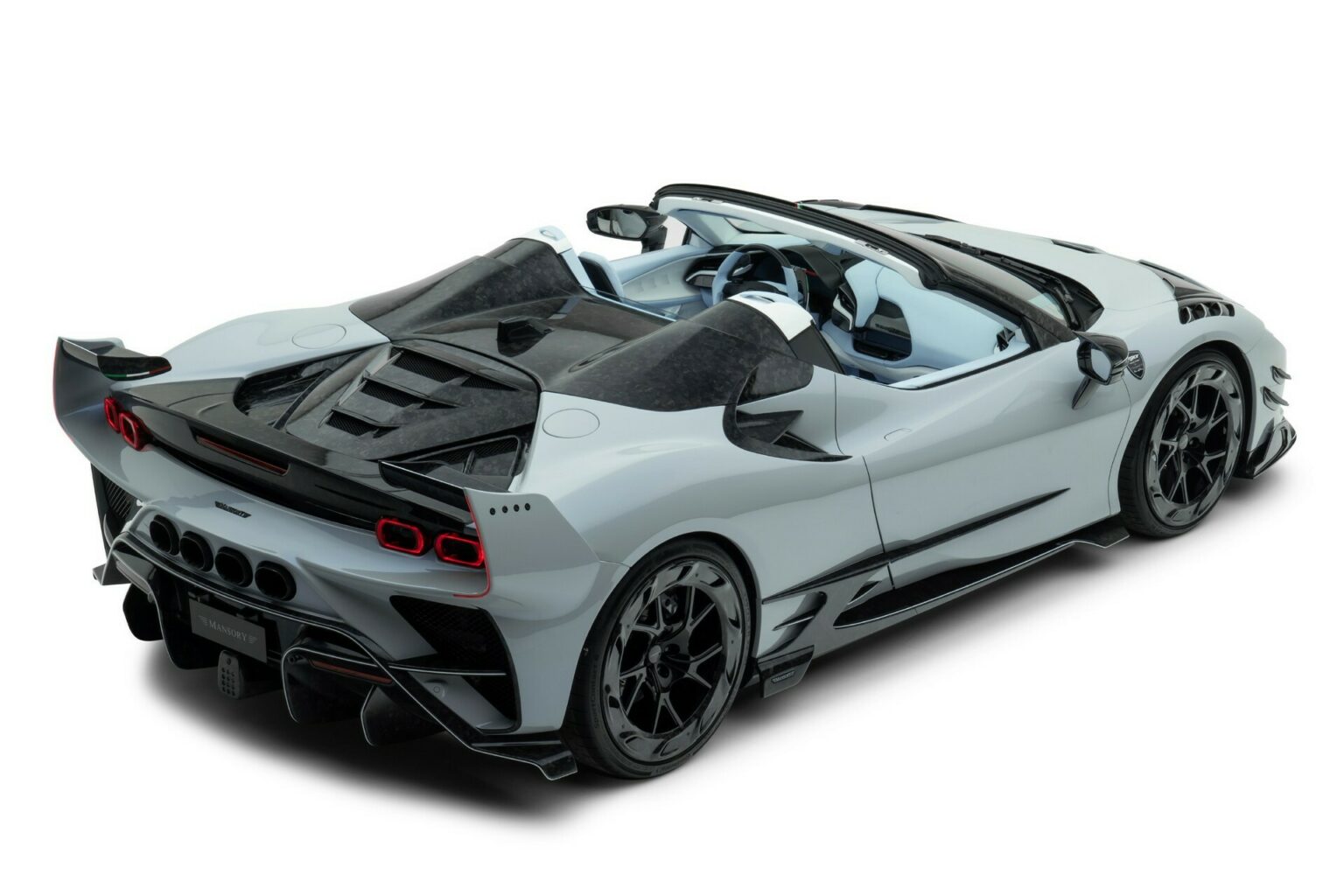 Mansory’s Ferrari F9XX Tempesta Celeste Is An SF90 Spider From Another ...