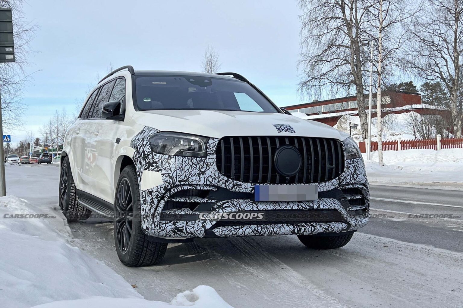 Facelifted 2024 Mercedes-AMG GLS 63 Keeps The V8 Faith | Carscoops