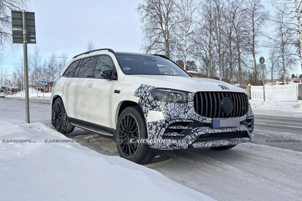 Facelifted 2024 Mercedes-AMG GLS 63 Keeps The V8 Faith | Carscoops