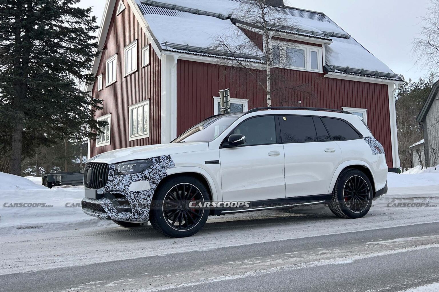 Facelifted 2024 Mercedes-AMG GLS 63 Keeps The V8 Faith | Carscoops