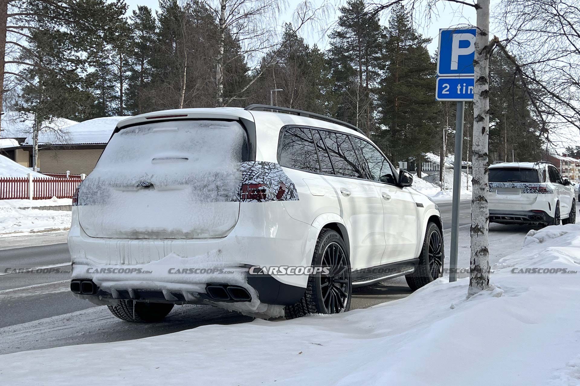 Facelifted 2024 Mercedes-AMG GLS 63 Keeps The V8 Faith | Carscoops