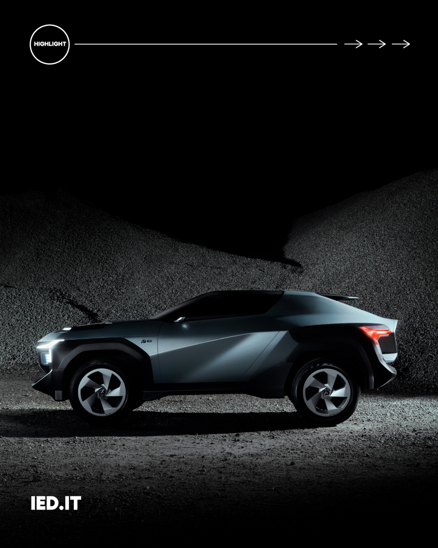 Mitsubishi Moonstone Concept: IED Students Design A Futuristic Electric ...