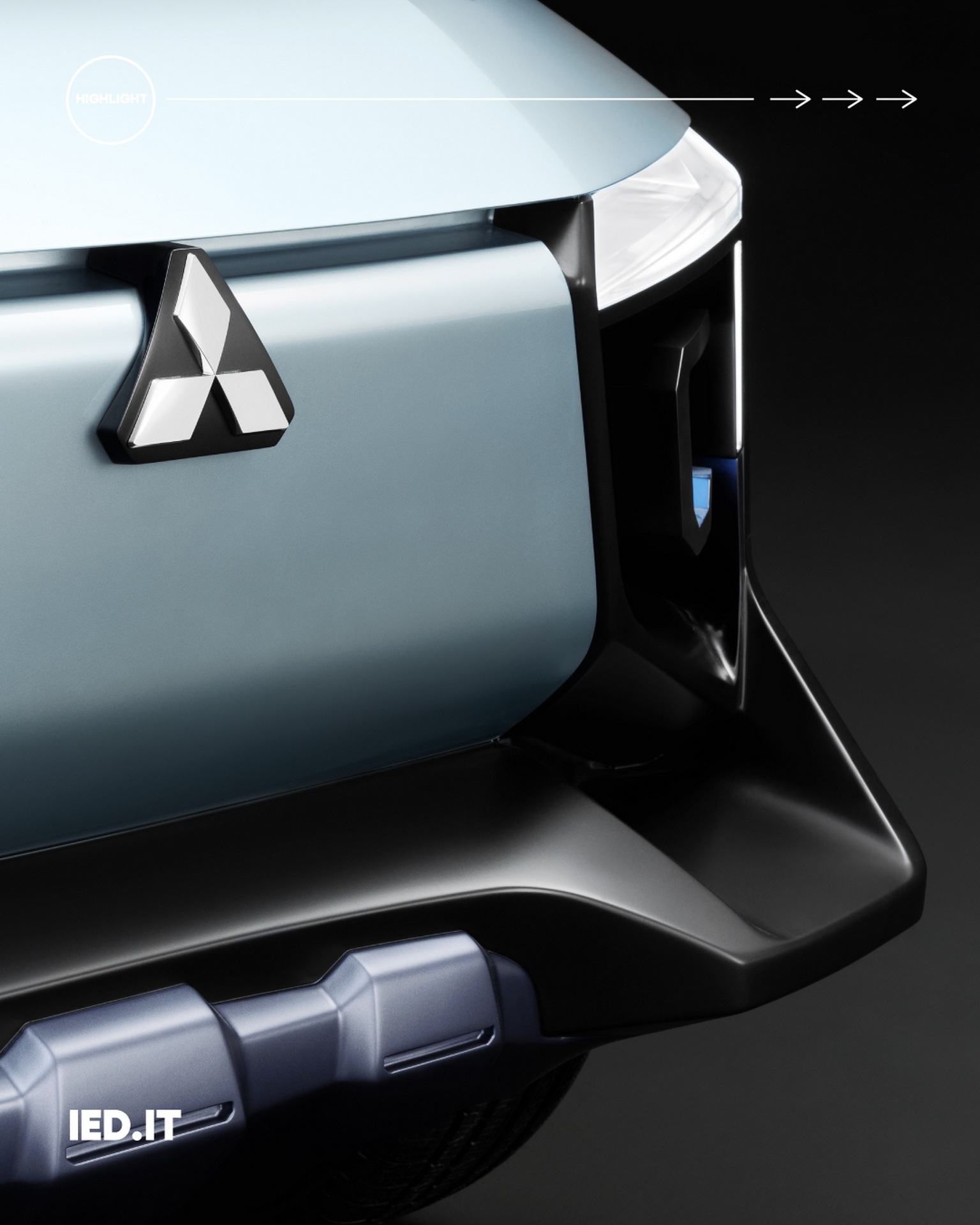 Mitsubishi Moonstone Concept: IED Students Design A Futuristic Electric ...