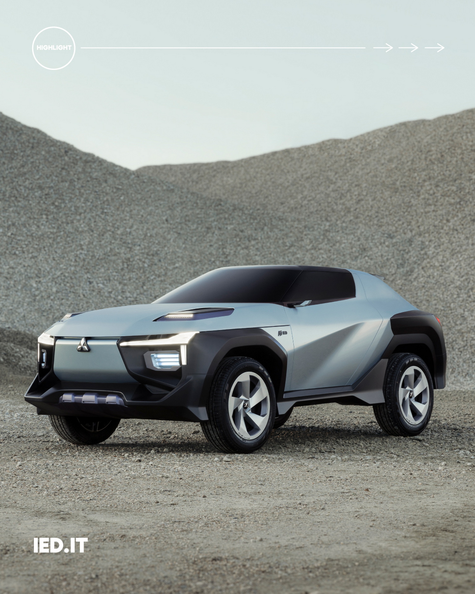 Mitsubishi Moonstone Concept: IED Students Design A Futuristic Electric ...