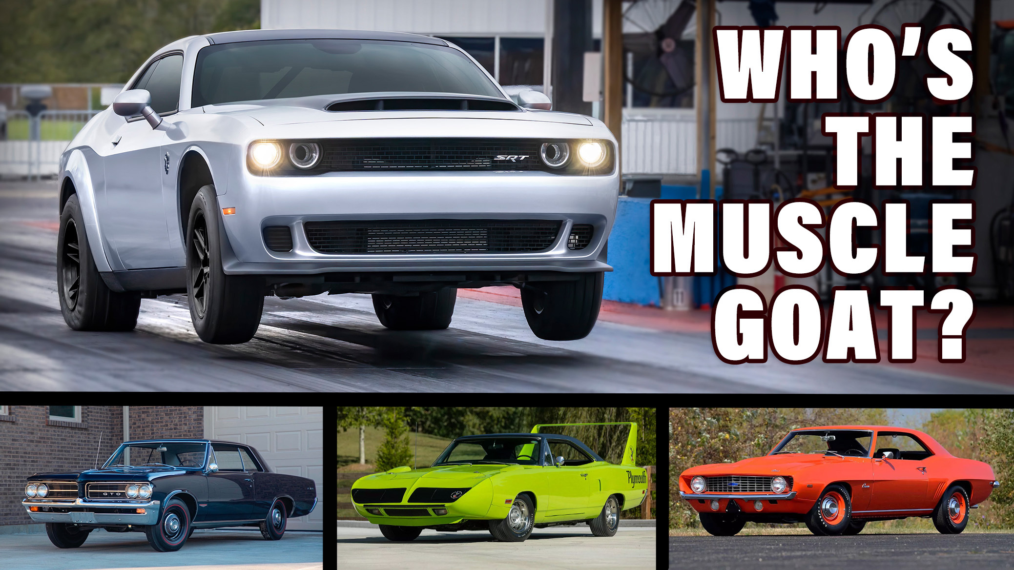Is The Dodge Challenger Demon 170 The Greatest Muscle Car Ever? If Not ...