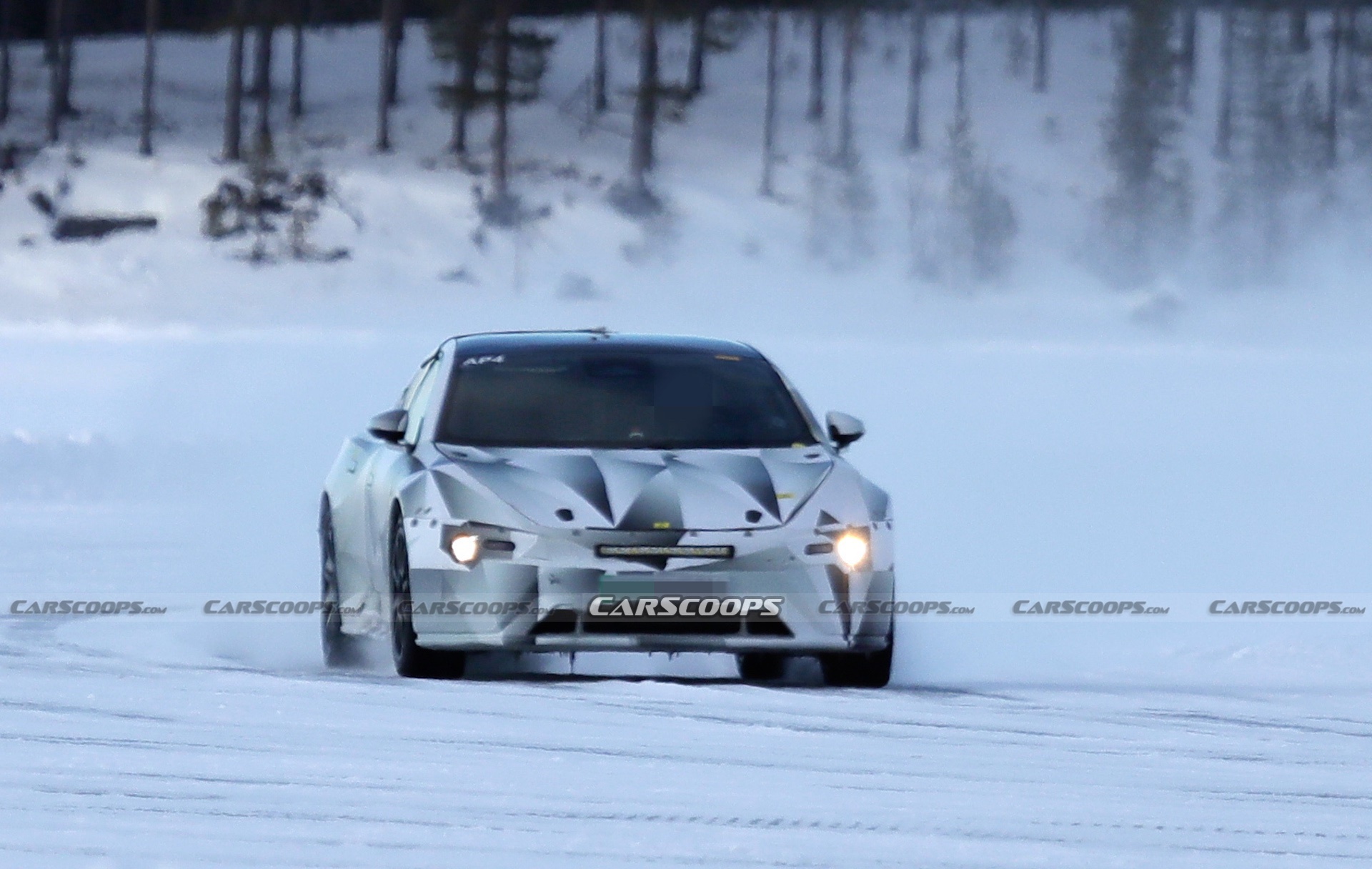 Polestar 5 Sends 872 HP To The Snow In Winter Test | Carscoops