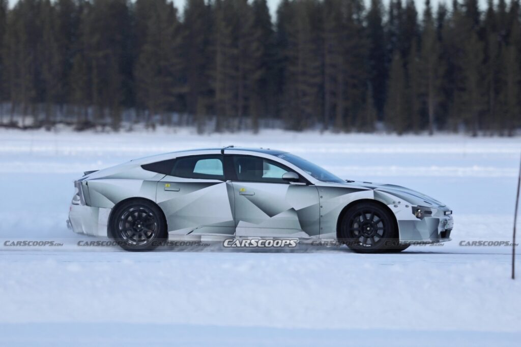 Polestar 5 Sends 872 HP To The Snow In Winter Test | Carscoops