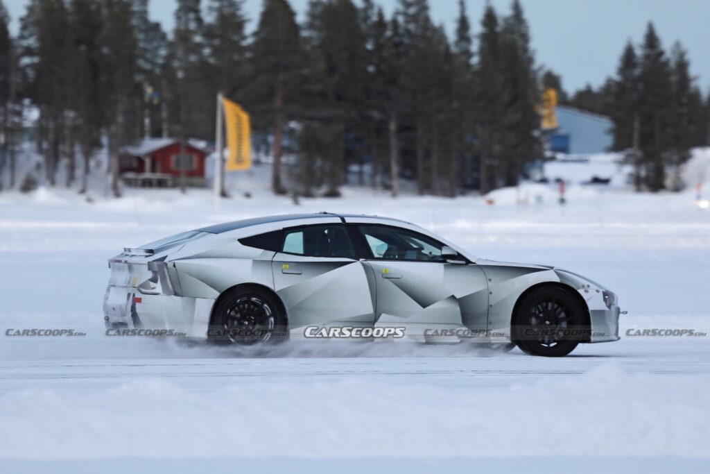 Polestar 5 Sends 872 HP To The Snow In Winter Test | Carscoops