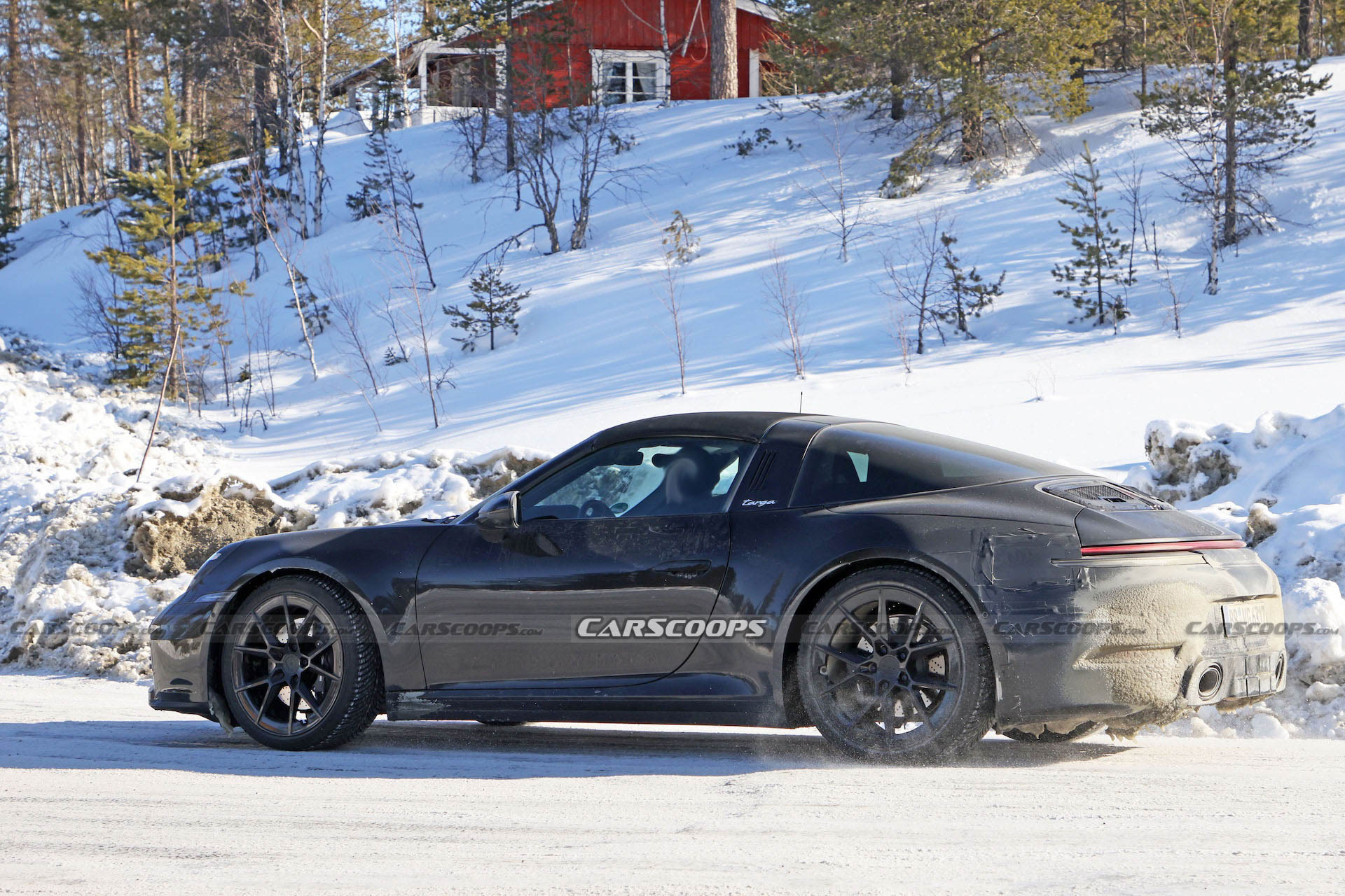 Facelifted Porsche 911 Targa Spotted With Sports Exhaust And Bespoke ...