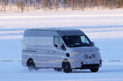 2024 Renault Master LCV Spotted With ICE And EV Powertrains | Carscoops