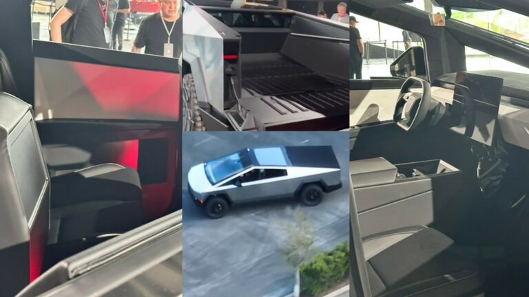 New Images Of Tesla Cybertruck Show Glass Roof, Tonneau Cover, And ...