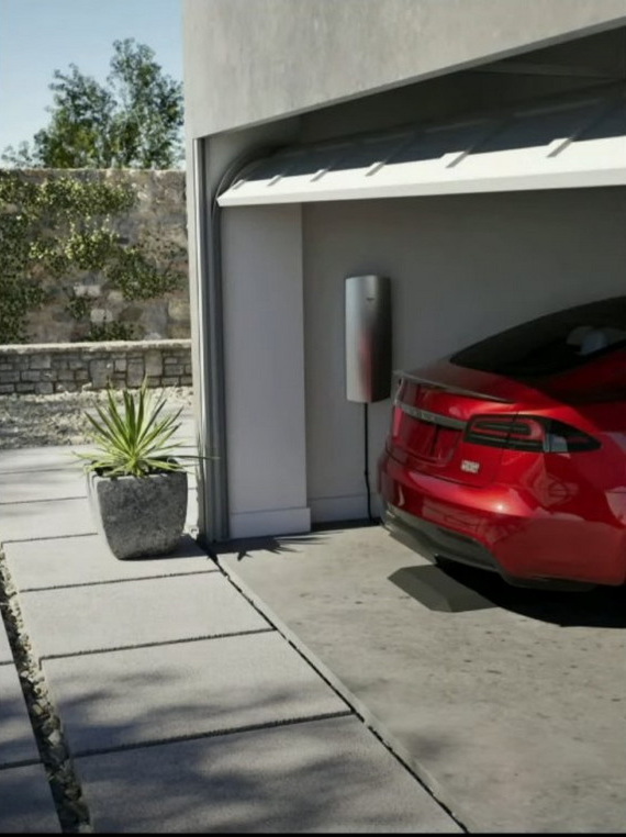 Here’s Our First Look At Tesla’s Retro-Futuristic Diner And Drive-In ...