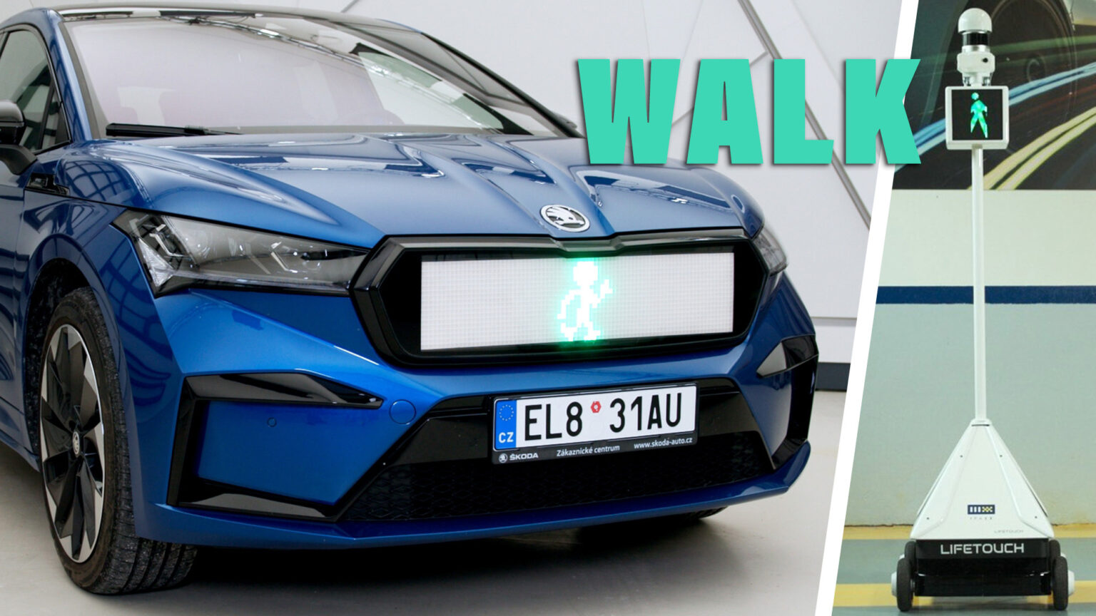 Skoda’s Smart Grille Project Wants To Put Crossing Guards Out Of ...