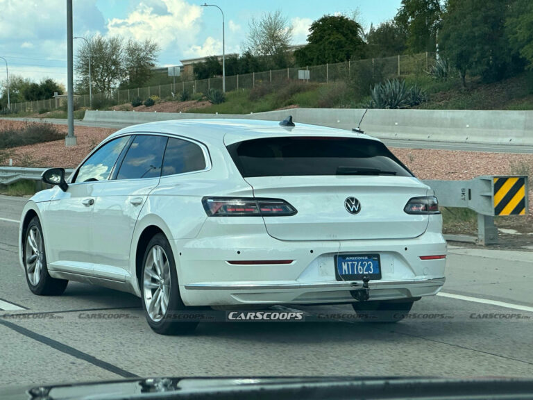 What Is This VW Arteon Shooting Brake Doing In Arizona? | Carscoops