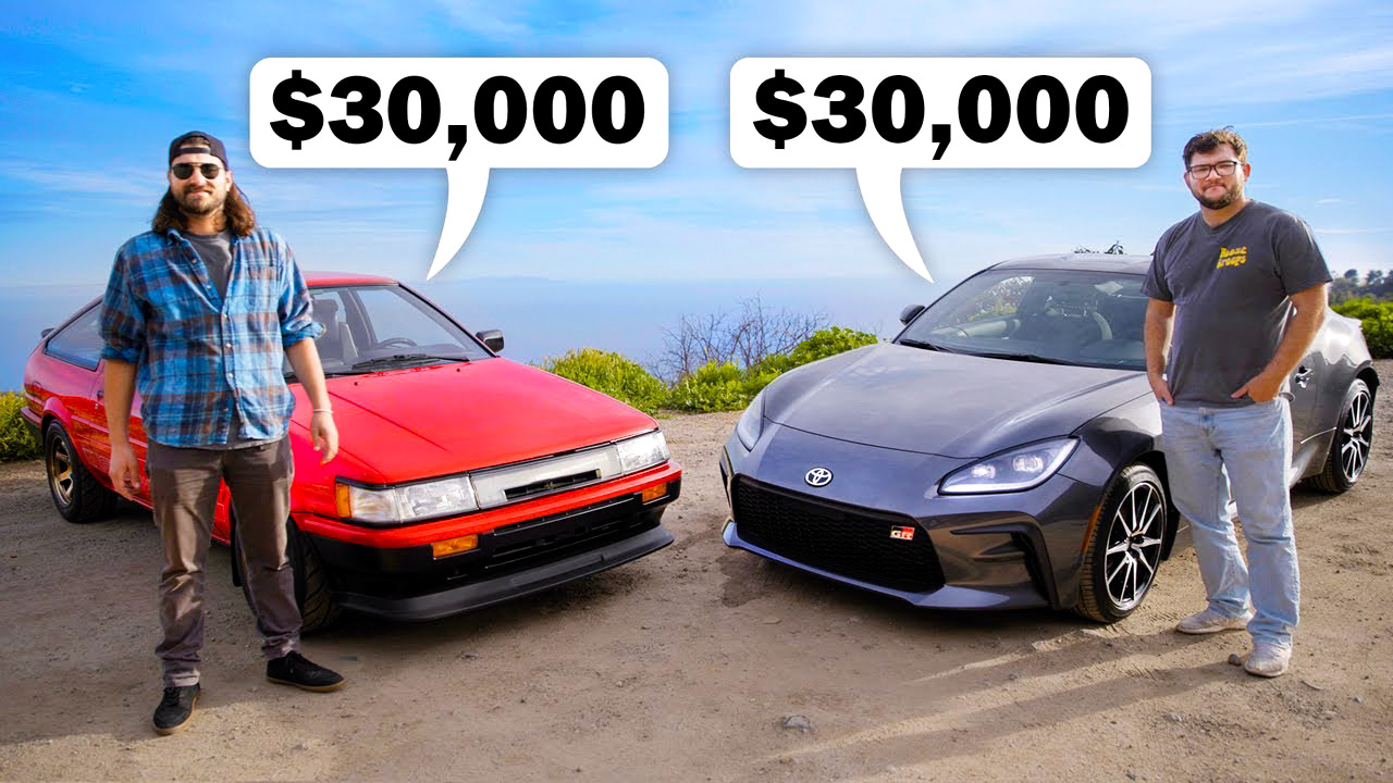 Generation Gap: How Does A 2023 Toyota GR86 Compare To A 1980s AE86 ...