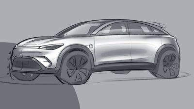 New Smart #3 Teasers Preview Electric Coupe-SUV For Europe And China ...