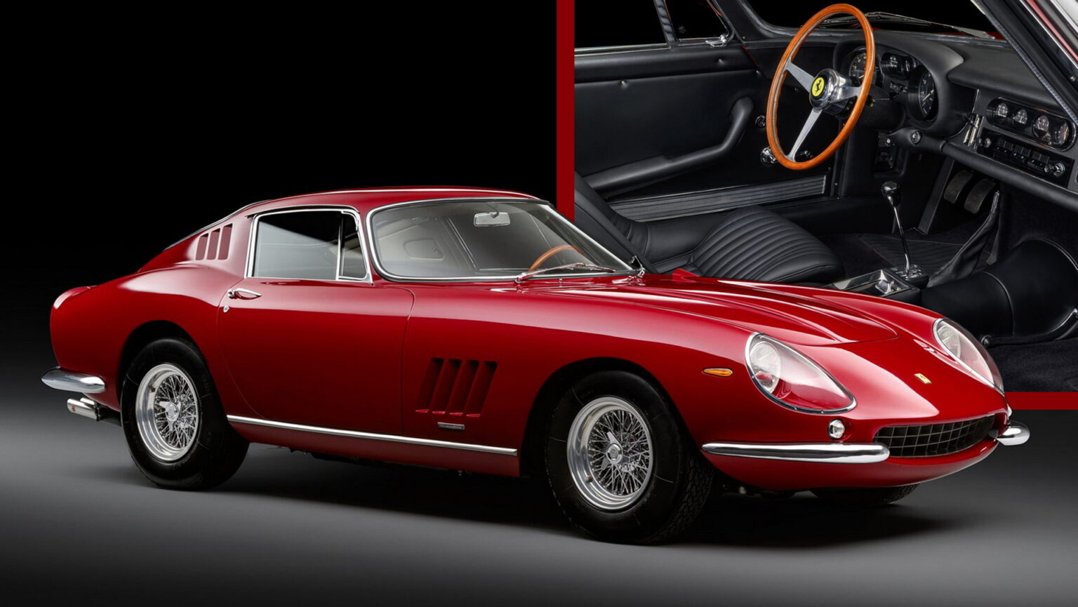 Become The King Of Cool With This Ex-Steve McQueen Owned Ferrari 275 ...