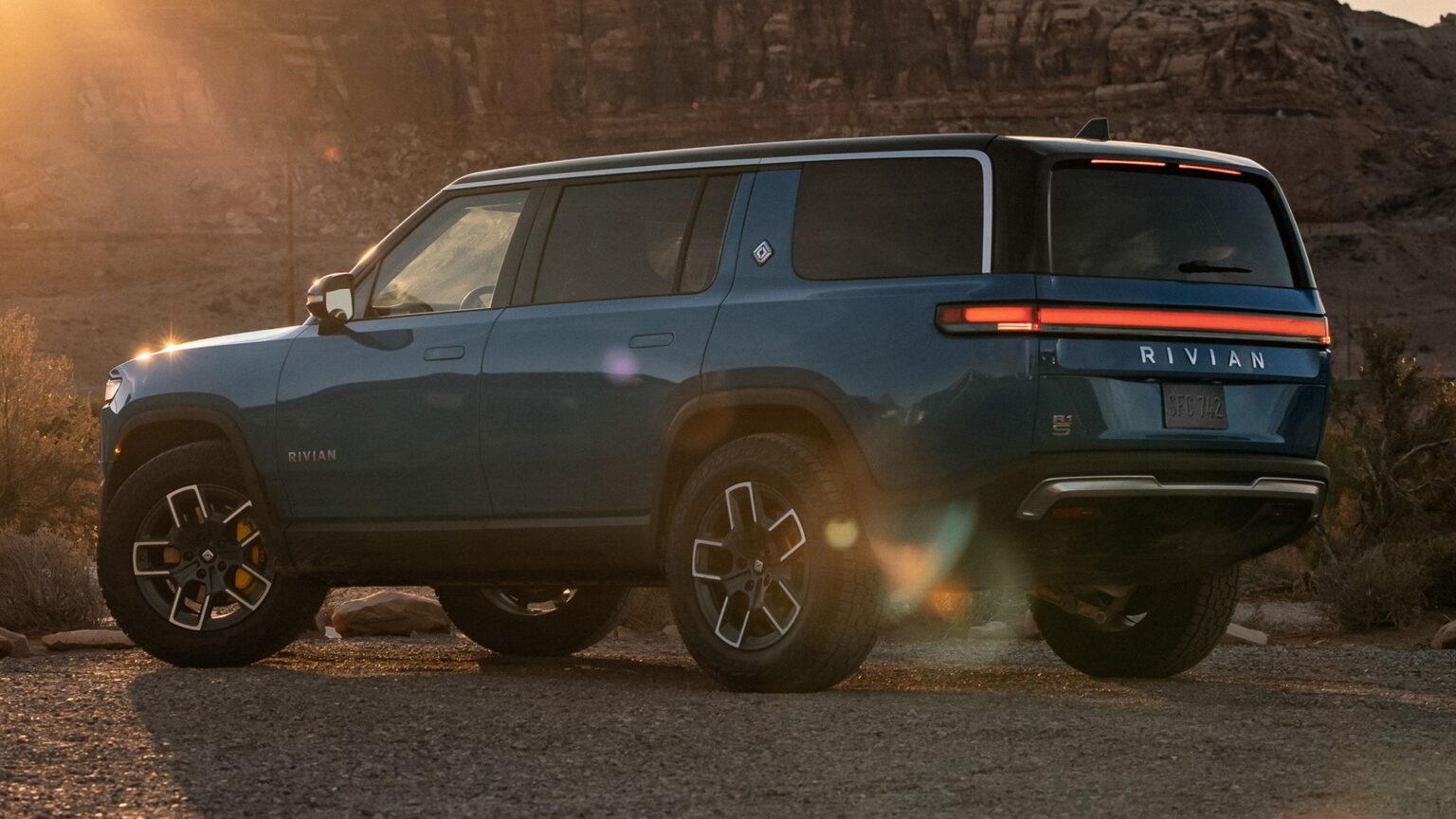 Rivian R1S SUV Requires New Backup Light Design To Meet Regulations ...