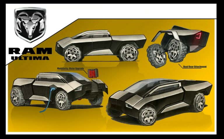 See The Winning Ram EV Trucks From Stellantis’ Future Design ...