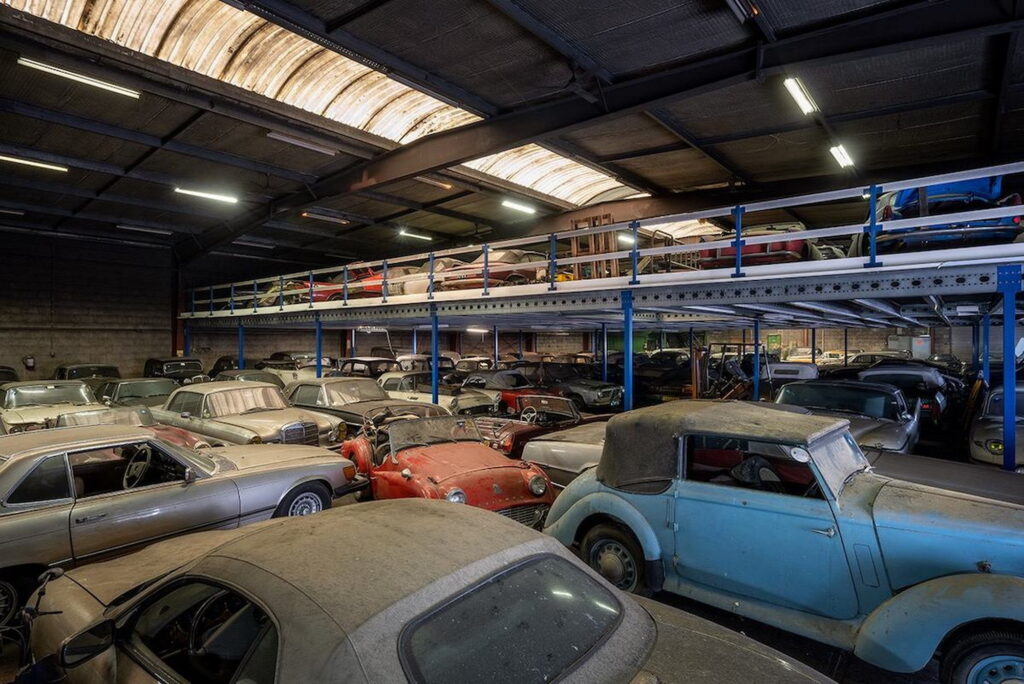 An Amazing Collection Of 230 Classic Cars Discovered In Hidden Barn ...