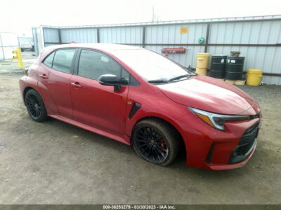 Here We Go: The First Wrecked Toyota GR Corollas Surface At Auction ...