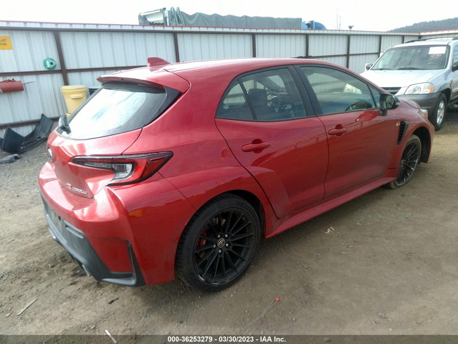 Here We Go: The First Wrecked Toyota GR Corollas Surface At Auction ...