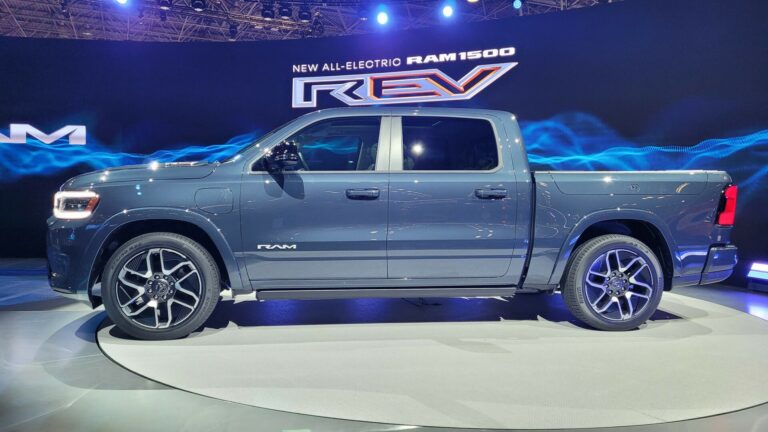 First Look: The 2025 Ram 1500 REV Is A Classy, Conservative, 500 Mile ...