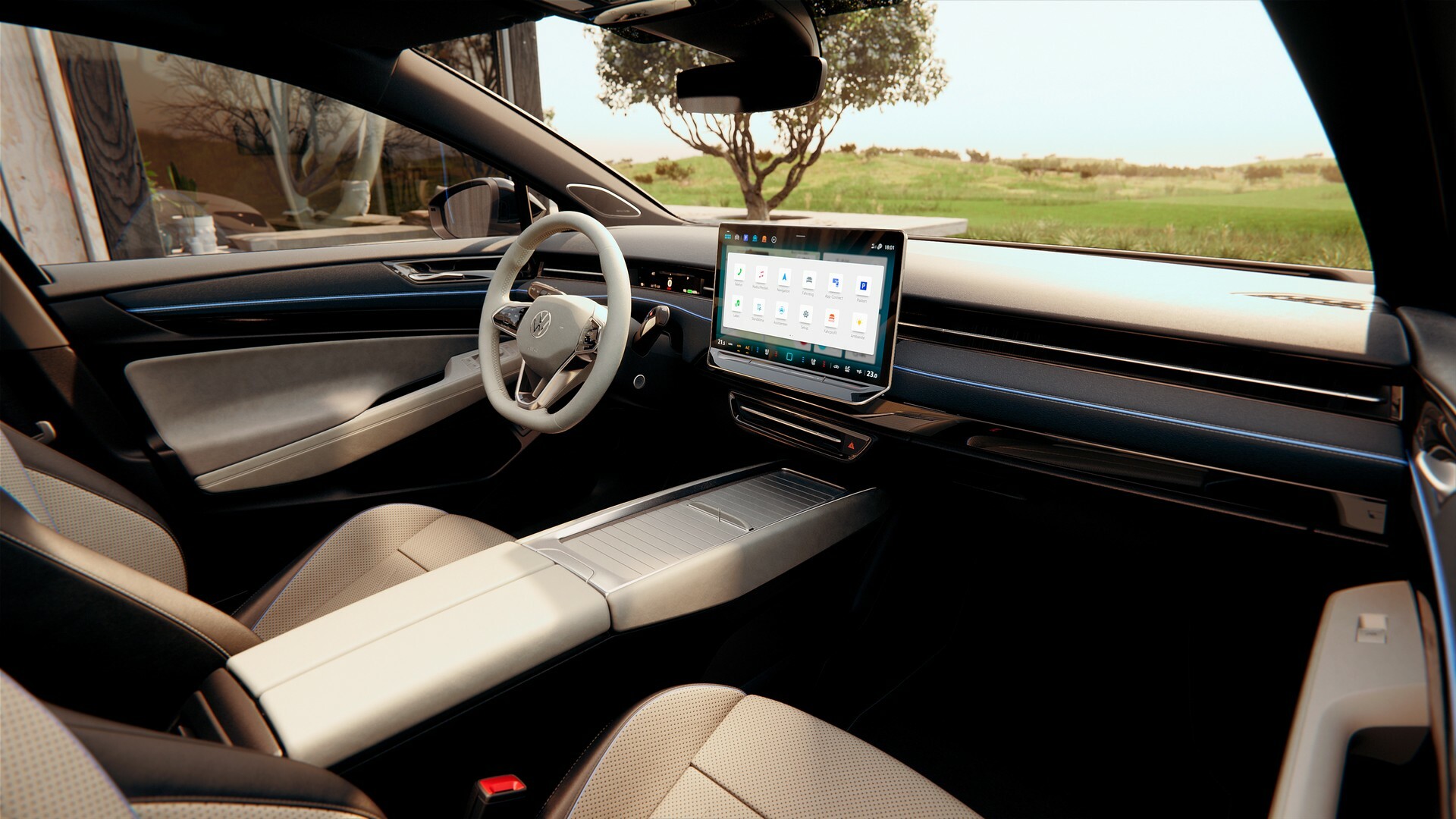 2025 VW ID.7 Is Coming After Tesla’s Model 3 With Up To 435 Miles Of ...