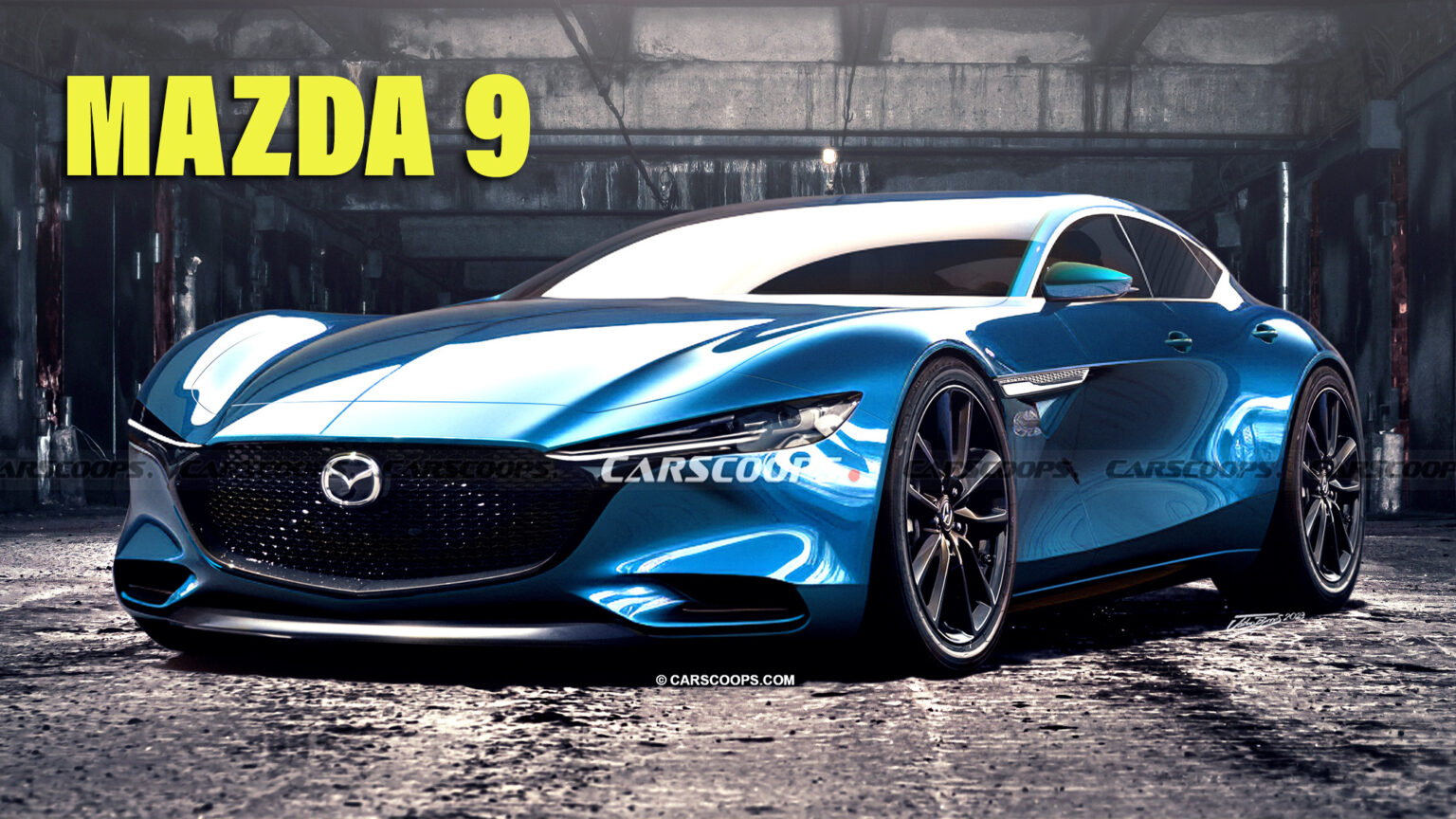 2027 Mazda 9 Would Be Divine: We Envisage a BMW 8-Series Fighting RWD ...