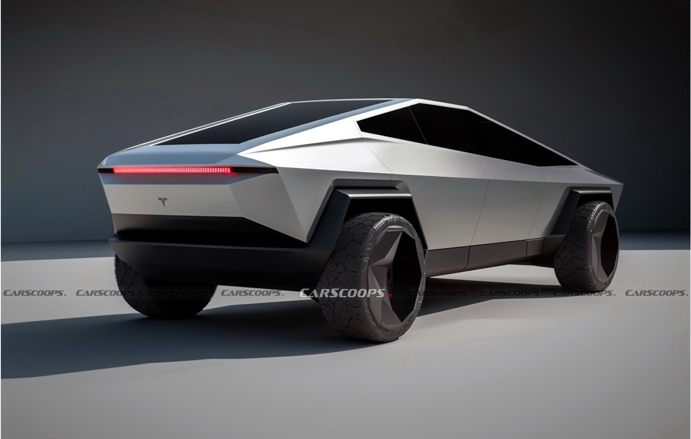 Какво ще стане, ако Tesla прегърне стила на Cybertruck в купе-SUV ...