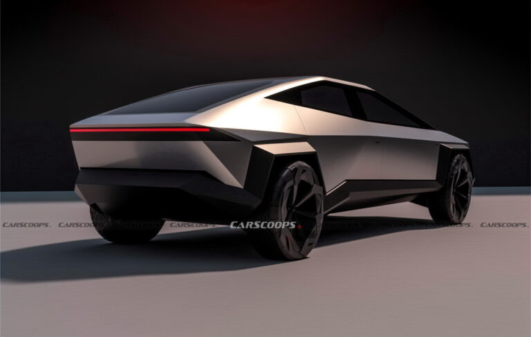 What If Tesla Embraced The Cybertruck’s Styling For A Rugged Coupe-SUV ...