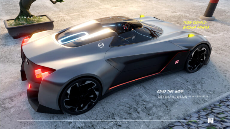 Designer Envisions Futuristic Nissan GT-R R36 Inspired By Jet Fighters ...