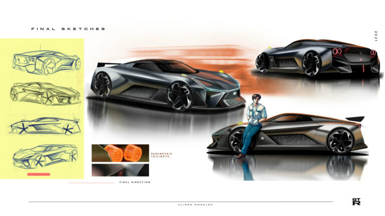 Designer Envisions Futuristic Nissan GT-R R36 Inspired By Jet Fighters ...