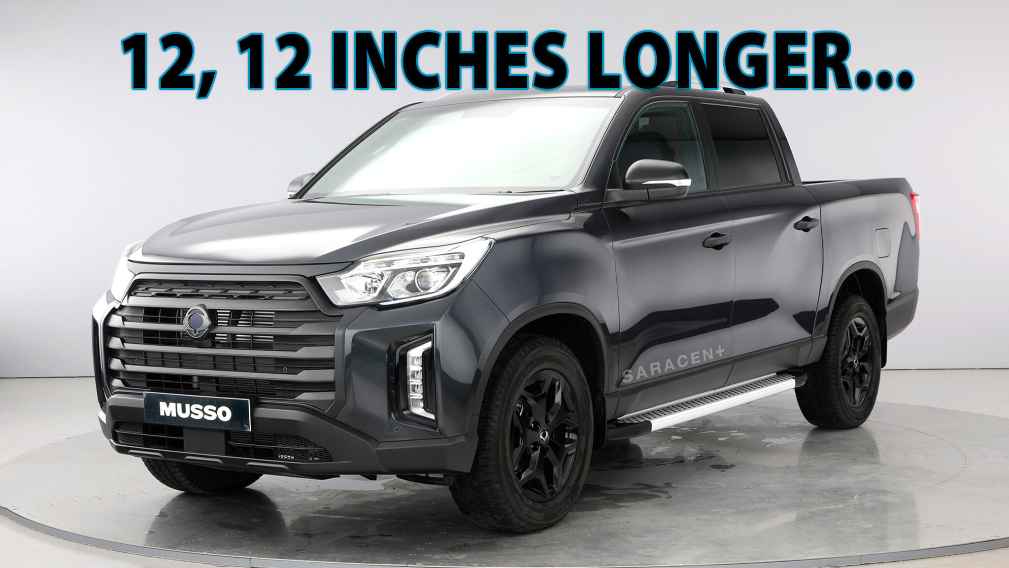 2023 SsangYong Musso Gets 12-Inch Boost With New Saracen+ Variant ...
