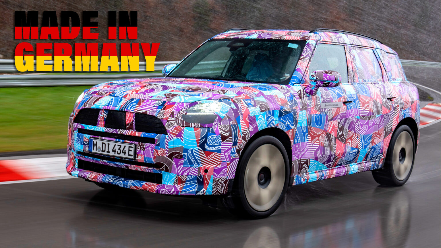 2025 Countryman Will Be The First MINI Made In Germany, EV Versions ...